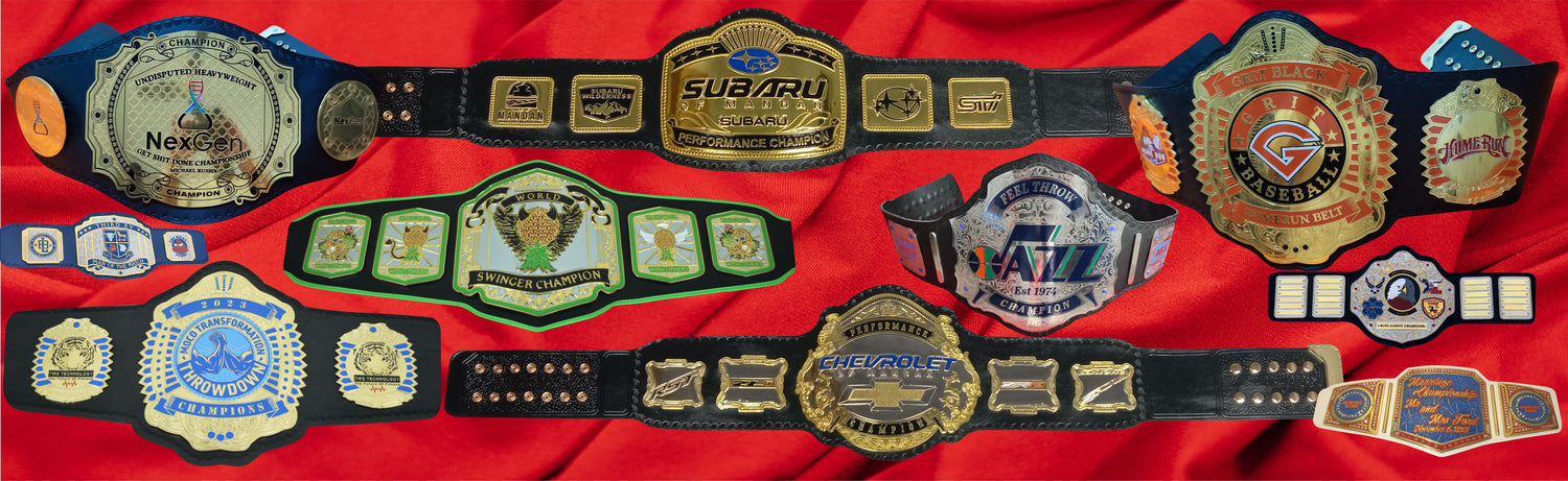 Design Your Own Custom Championship Belts For Any occasion