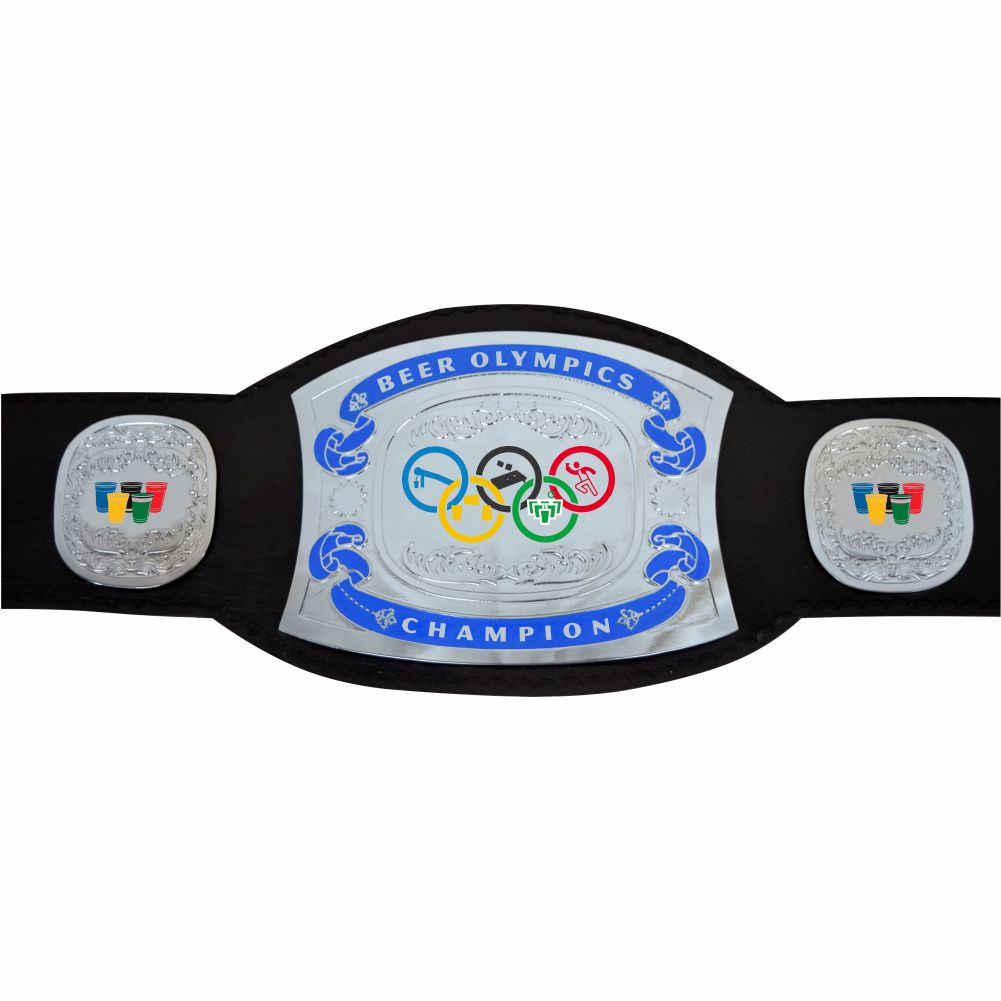 Beer Olympics Championship Belt – Custom Championship Belts