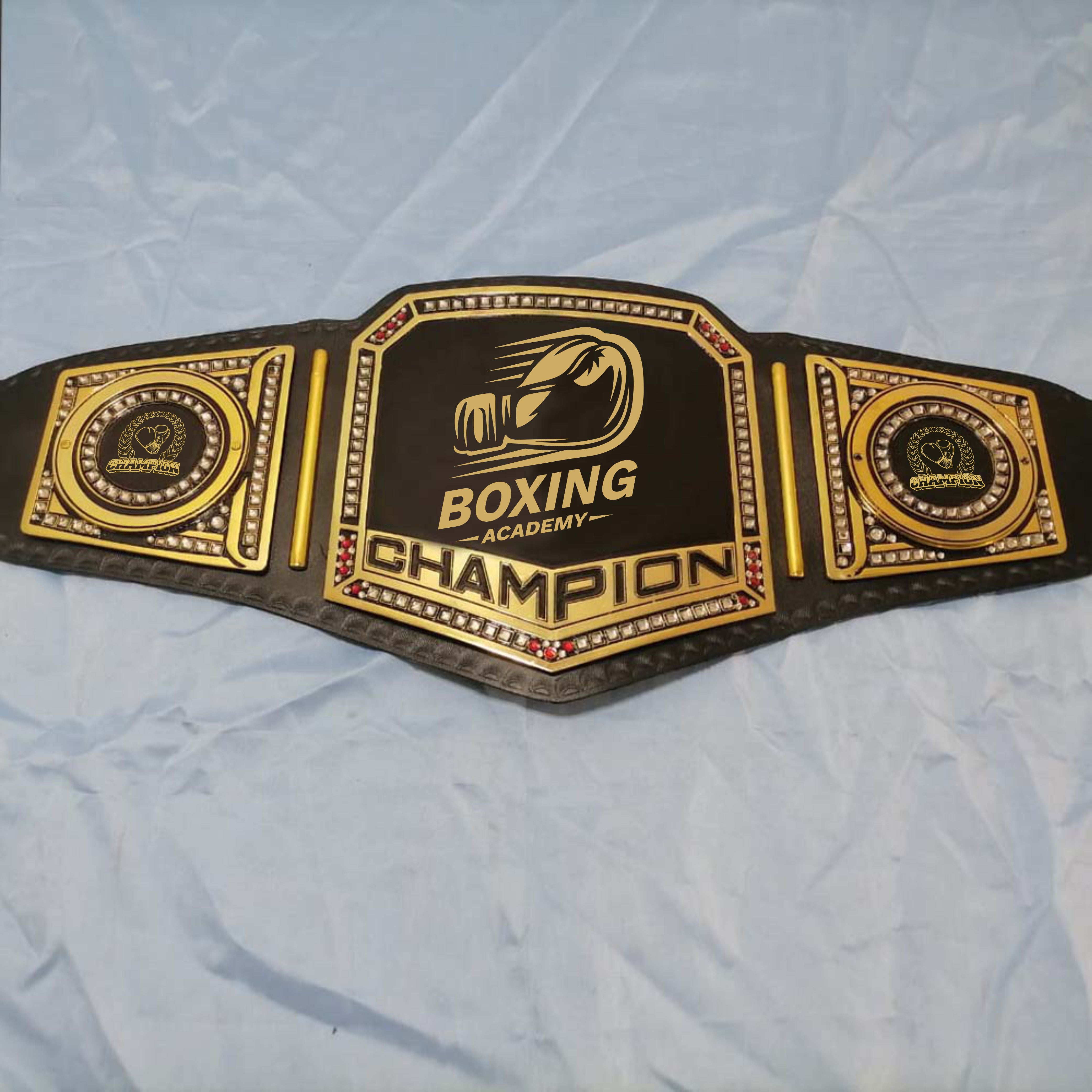 Golden Gloves Boxing Belt – Custom Championship Belts